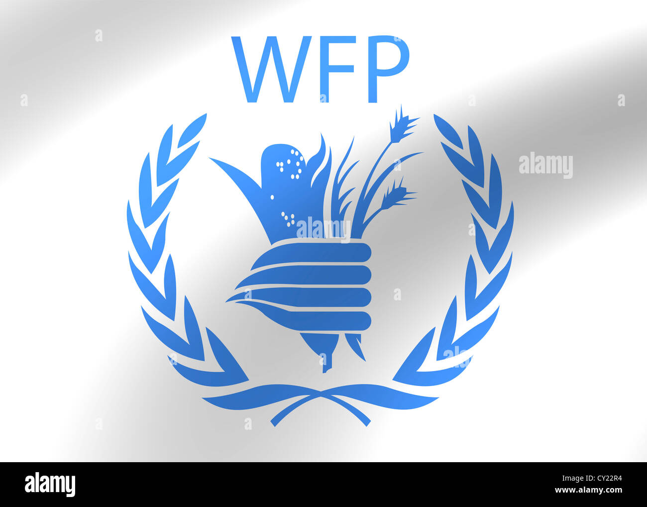 WFP - World Food Programme logo flag symbol icon Stock Photo - Alamy