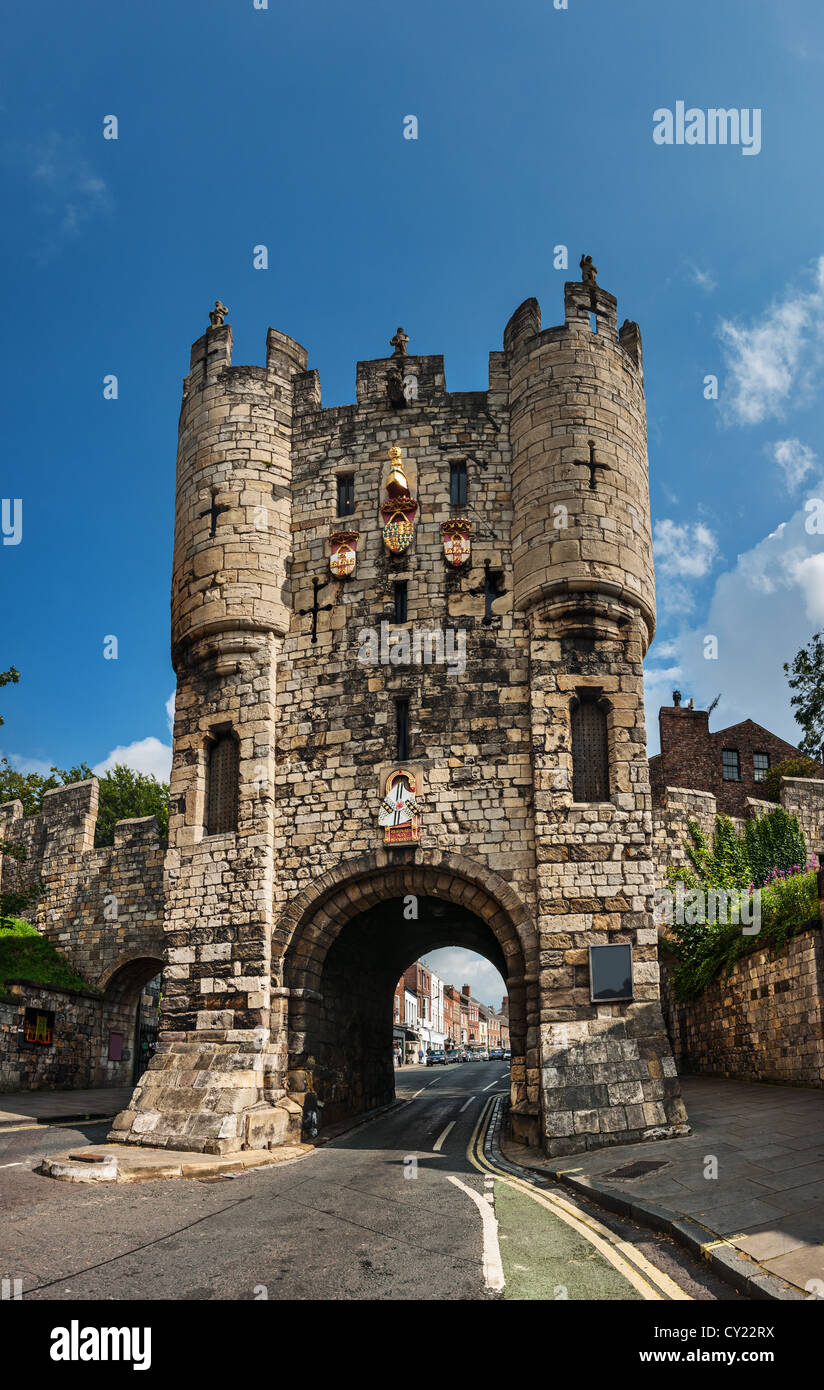 York tower gate hi-res stock photography and images - Alamy