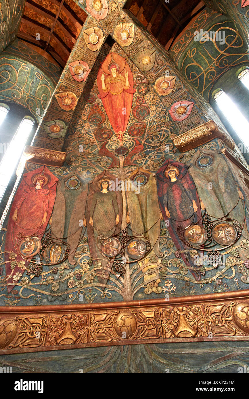 watts chapel Compton surrey Stock Photo - Alamy