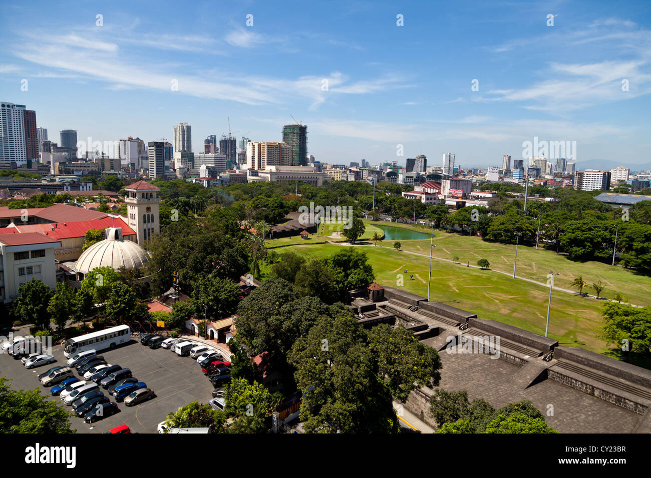 View over Manila, Philippines Stock Photo - Alamy