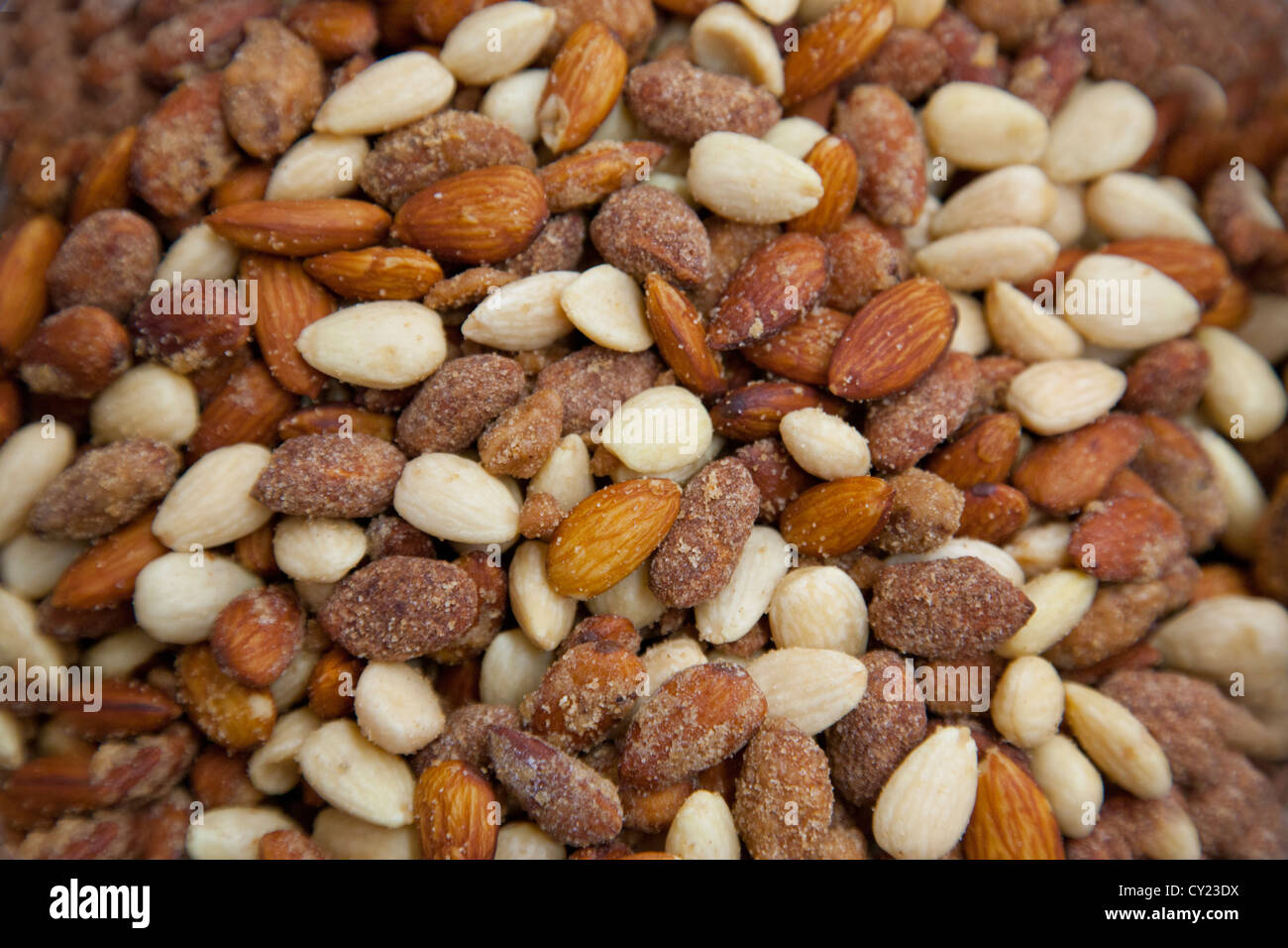 almond nut mixture Stock Photo - Alamy