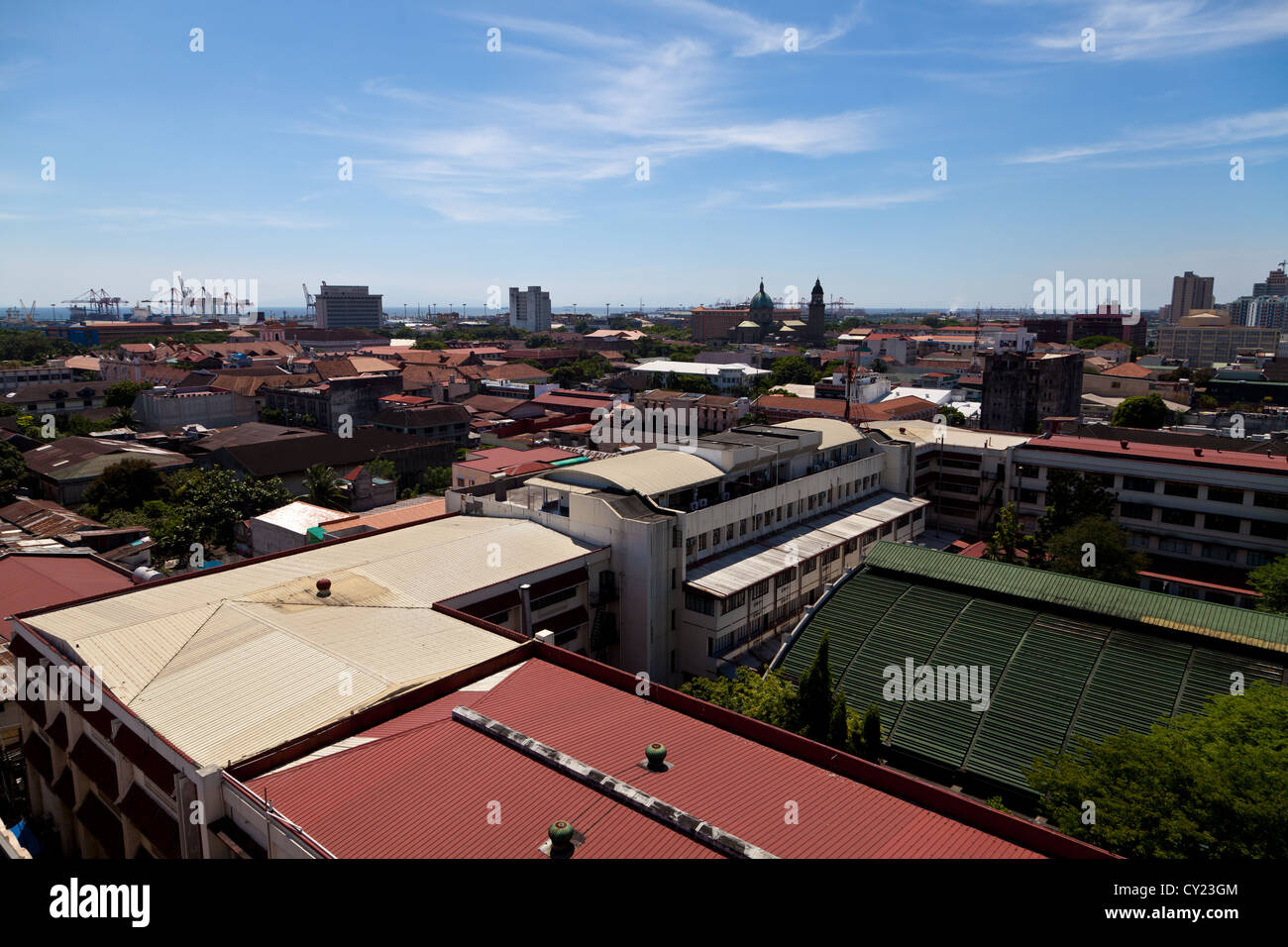 View over Manila, Philippines Stock Photo - Alamy