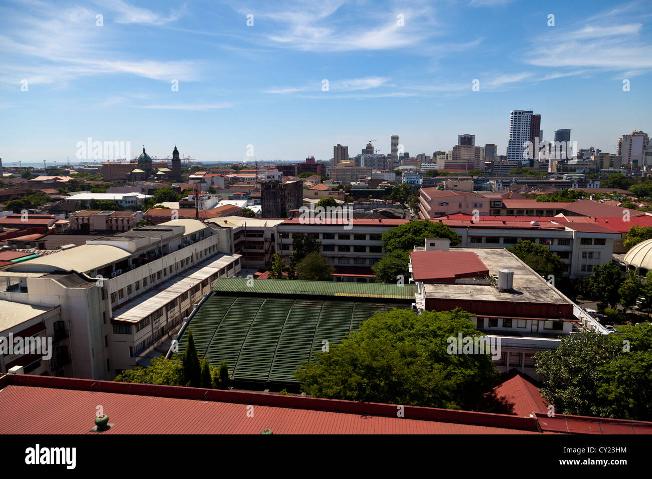 Aerial view panorama manila hi-res stock photography and images - Alamy