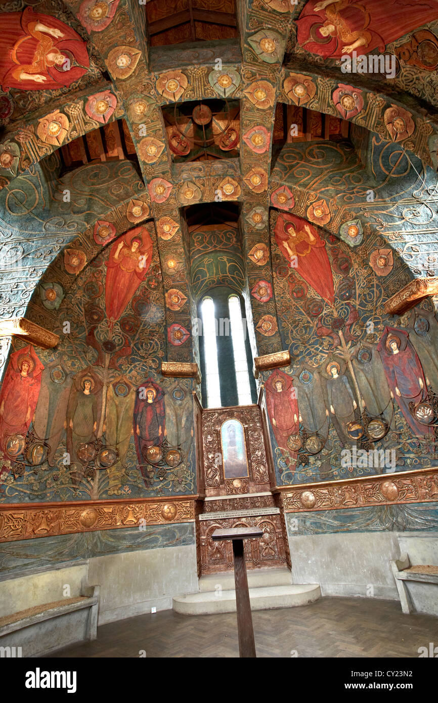 watts chapel Compton surrey Stock Photo - Alamy