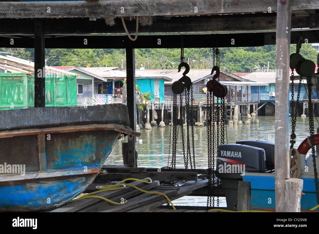 Buli sim sim water village hi-res stock photography and images - Alamy
