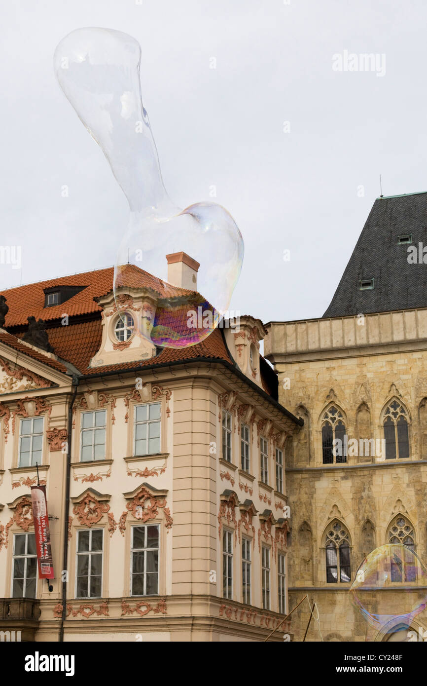 Prague soap bubbles at hi-res stock photography and images - Alamy