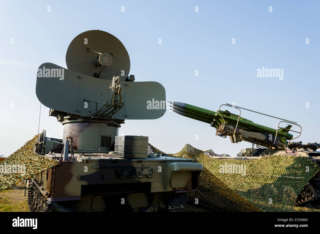 Self-propelled rocket launcher Kub Stock Photo - Alamy