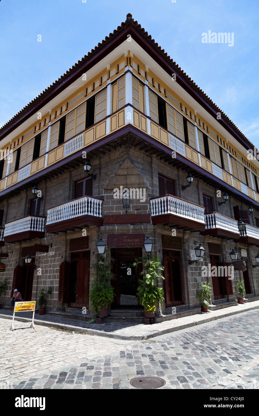 House in the Old Town of Manila, Philippines Stock Photo - Alamy