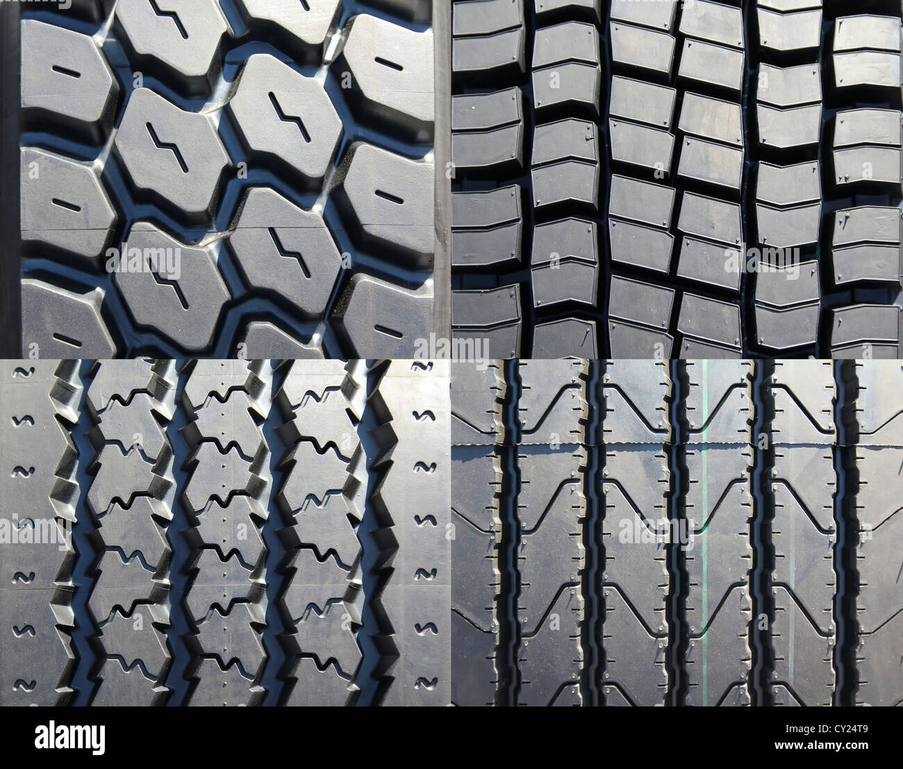 Pattern on tyres Stock Photo - Alamy