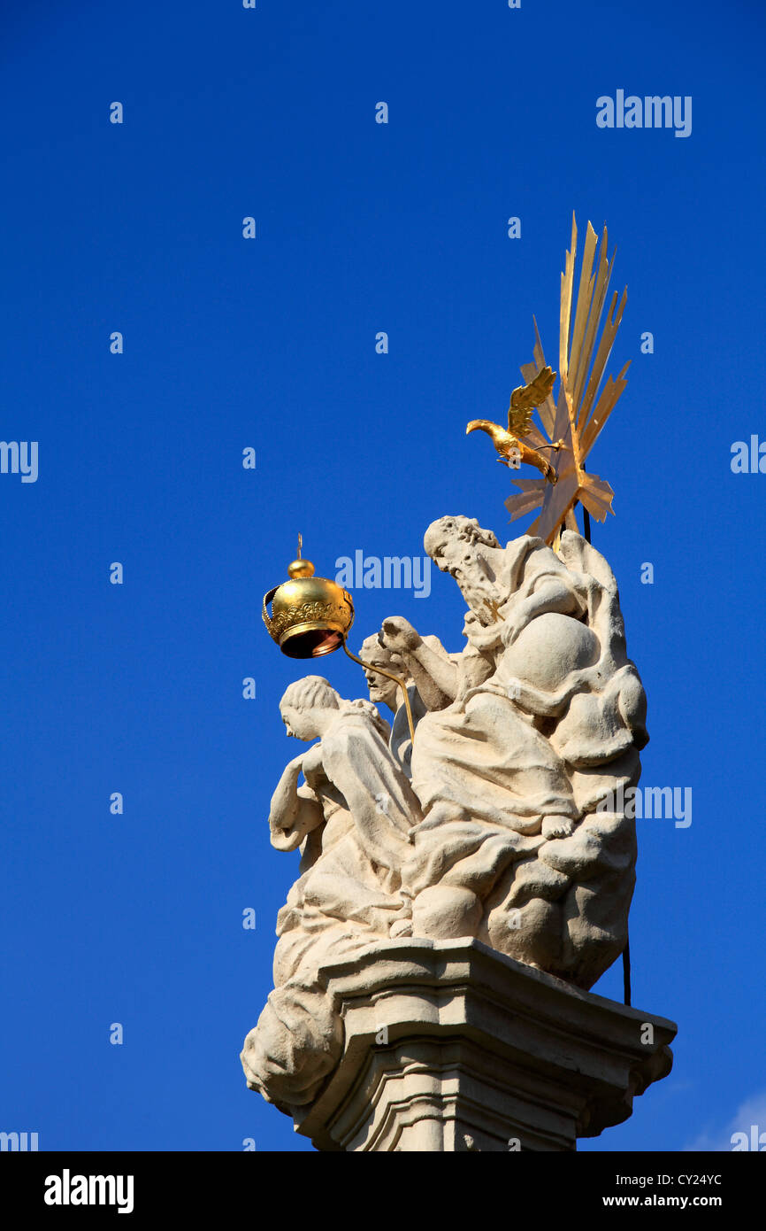 Romania, Timisoara, Piata Unirii, Trinity Column Stock Photo - Alamy