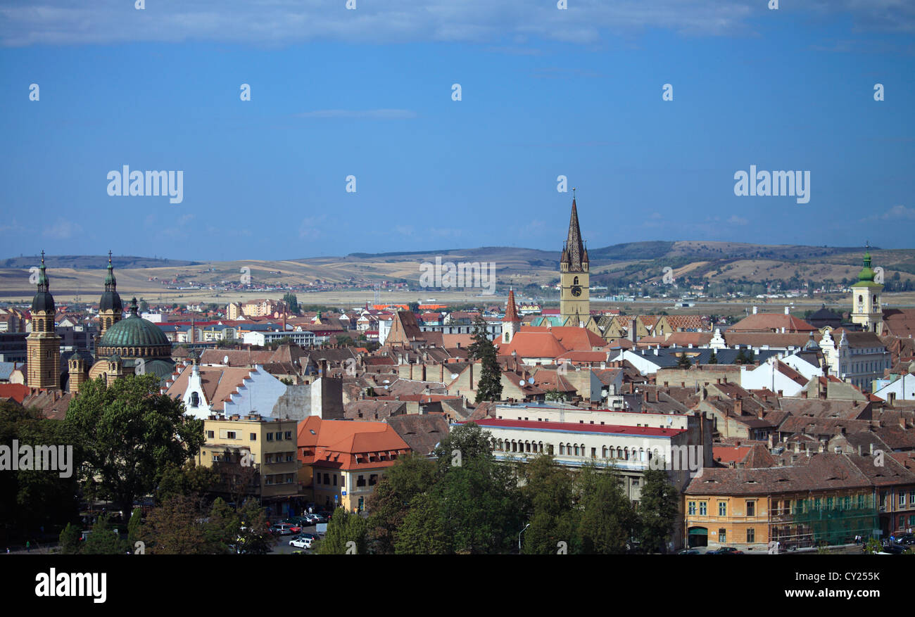 Aerial view sibiu hi-res stock photography and images - Alamy