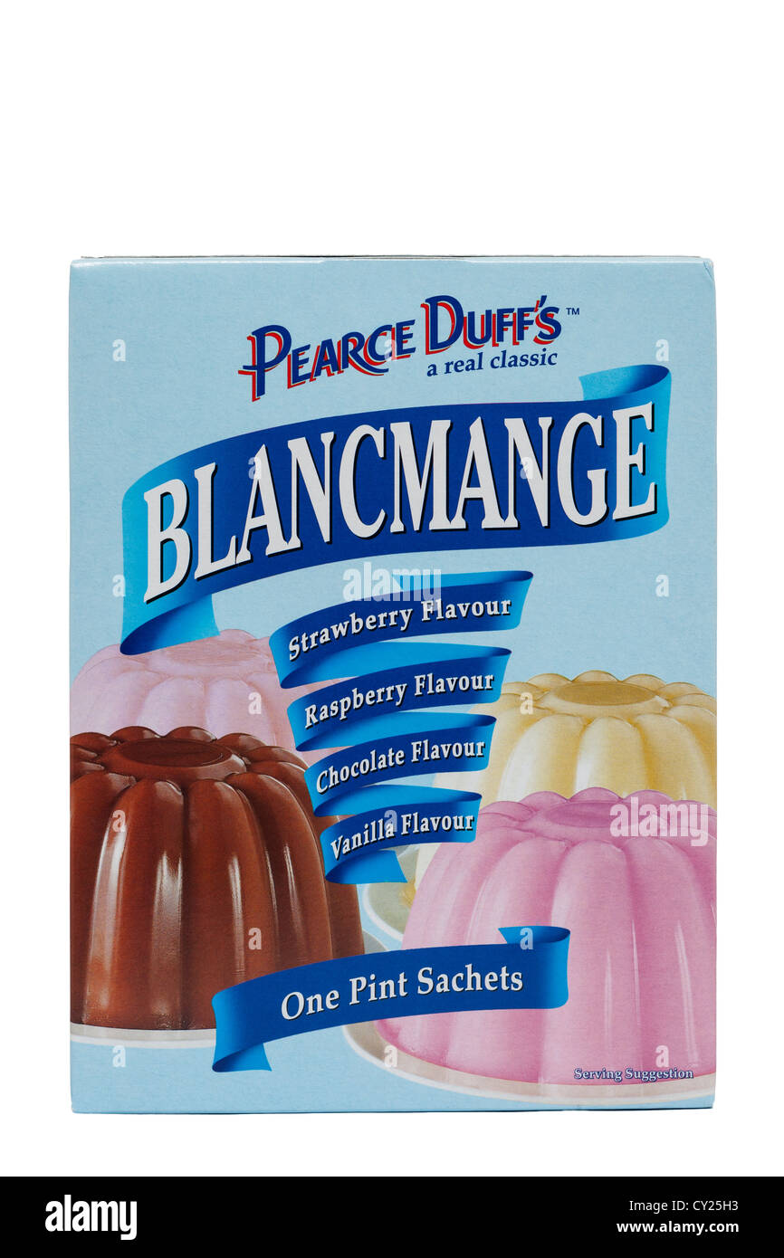 Blancmange hi-res stock photography and images - Alamy