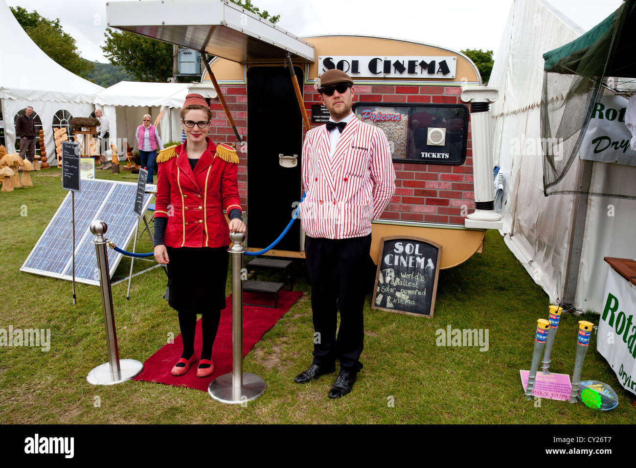 The Sol Cinema - the world's smallest solar powered cinema at the RHS ...