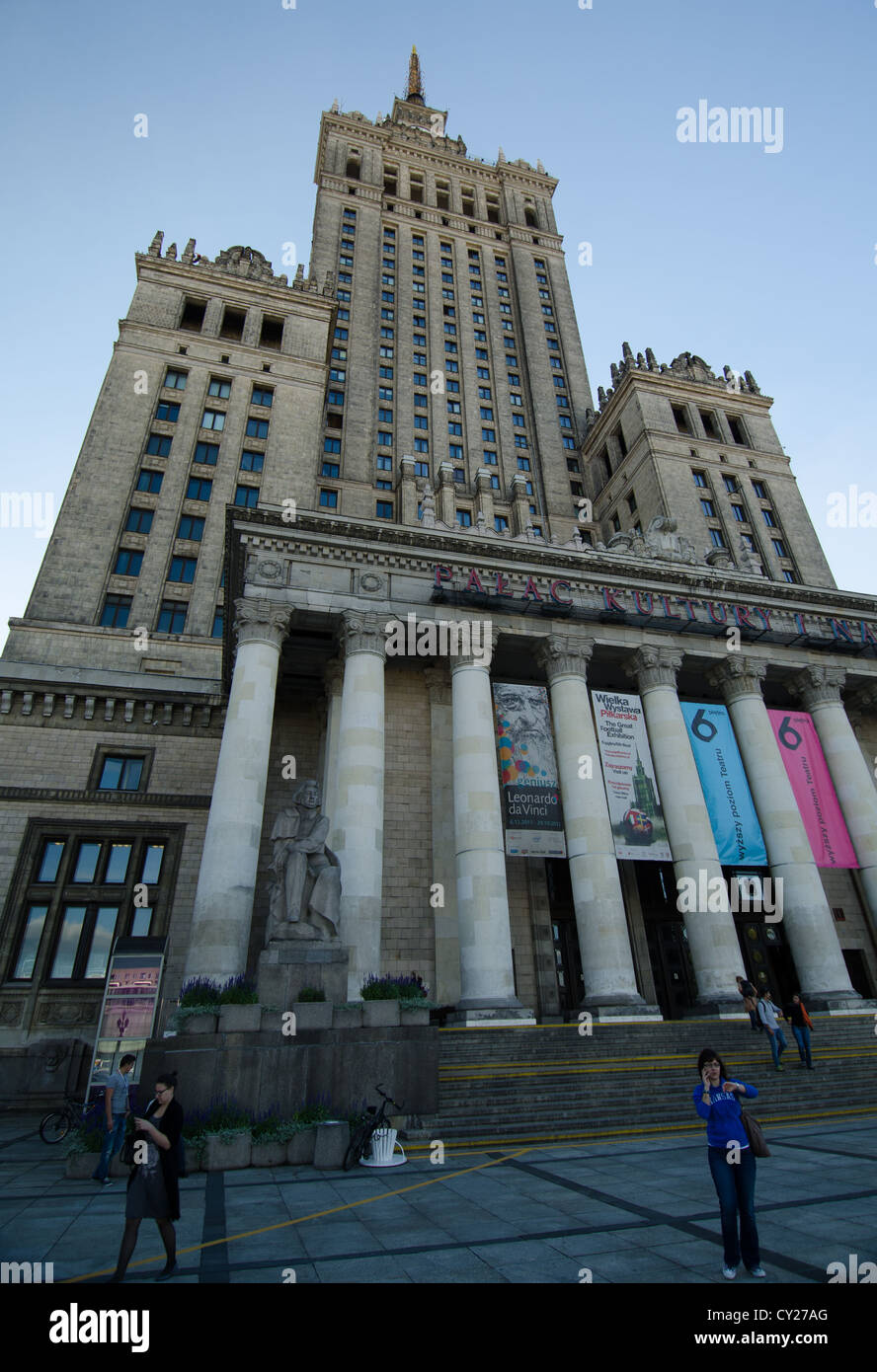 Palace of Culture and Science, Warsaw, Poland Stock Photo - Alamy