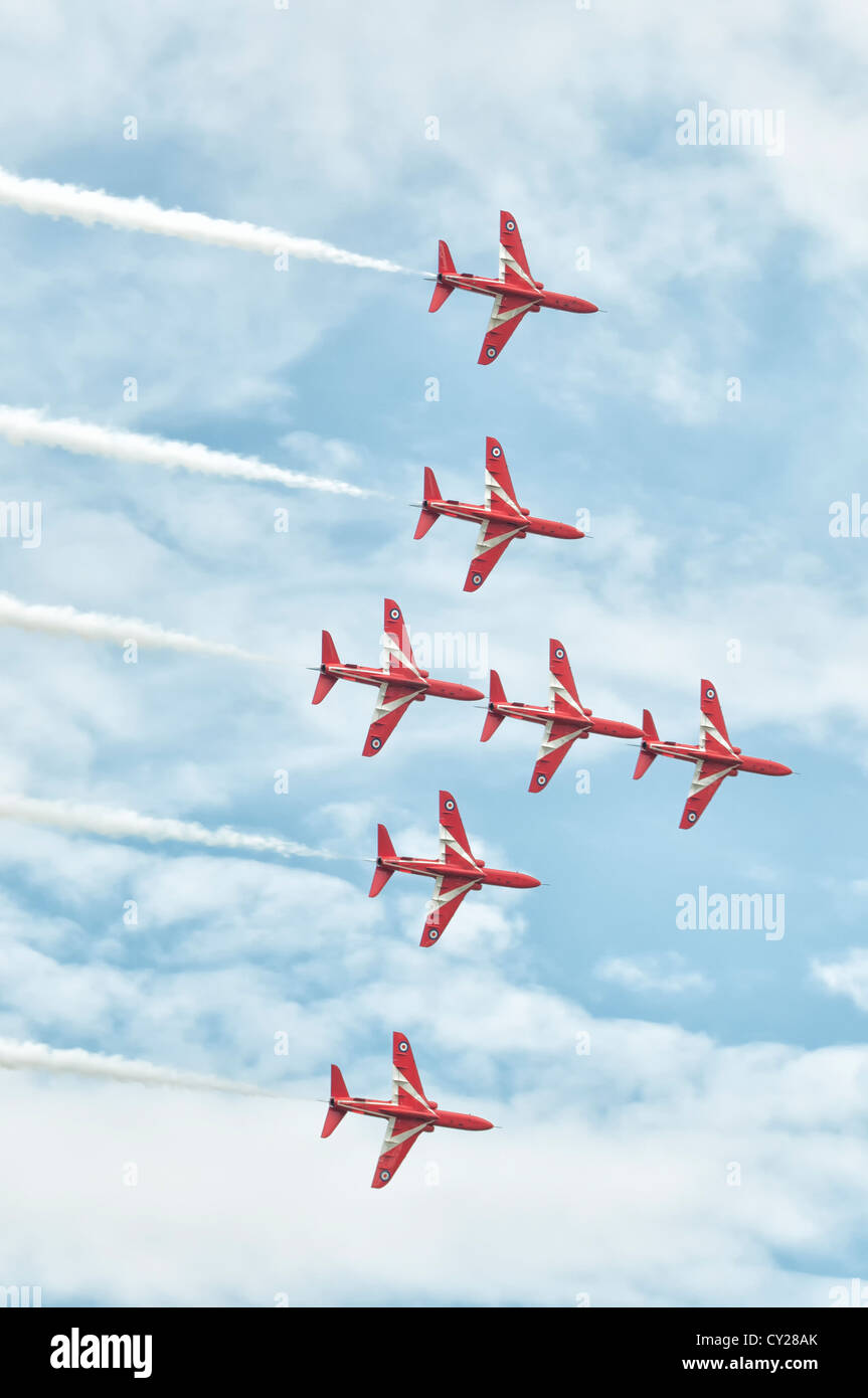 British red arrows display team hi-res stock photography and images - Alamy