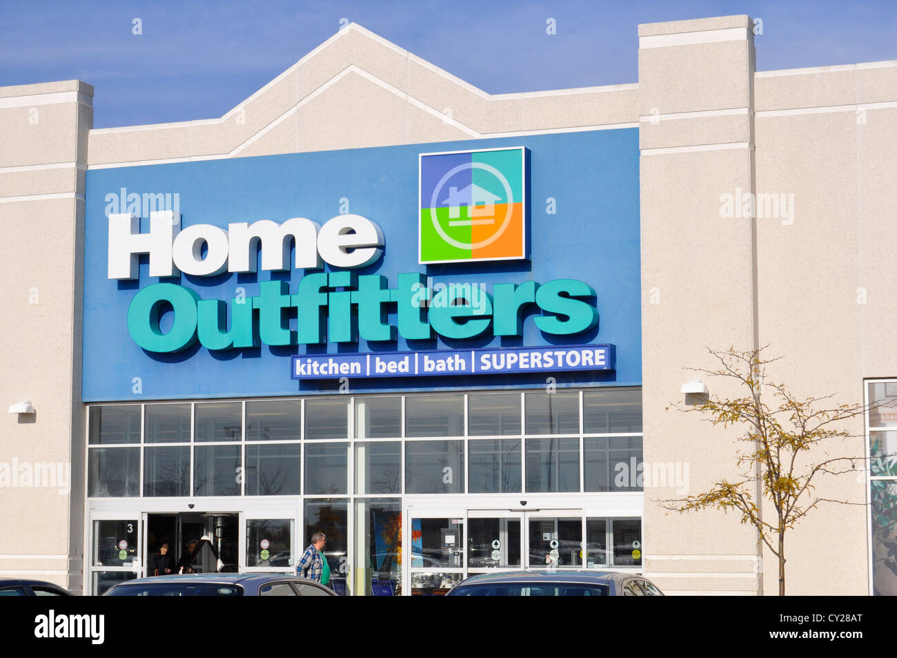 Store front sign Stock Photo - Alamy