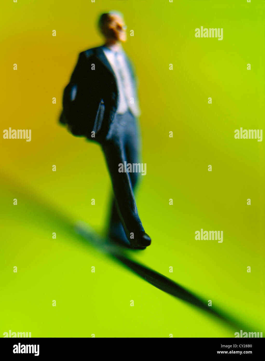 Man walk straight line hi-res stock photography and images - Alamy