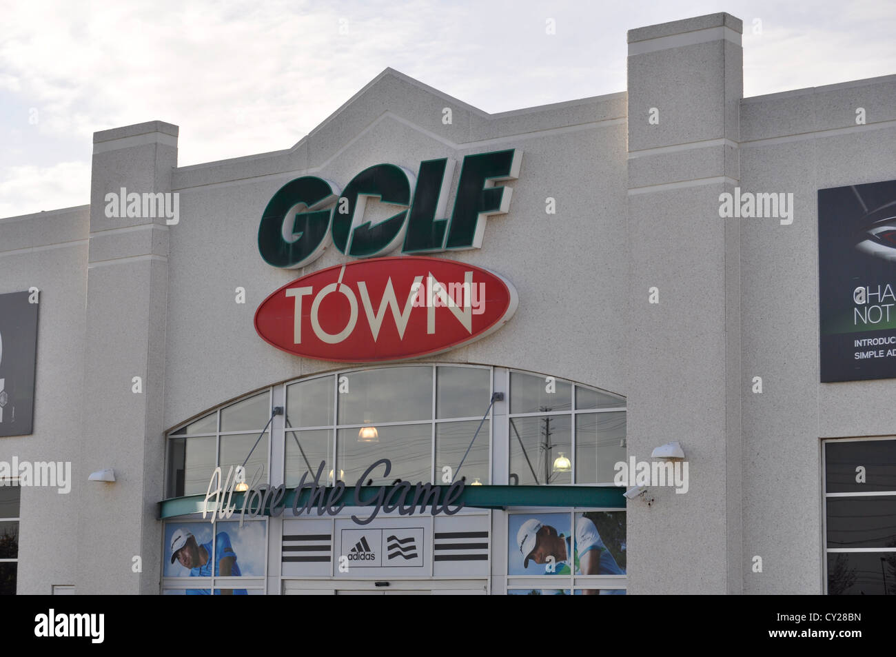 Golf town store hi-res stock photography and images - Alamy