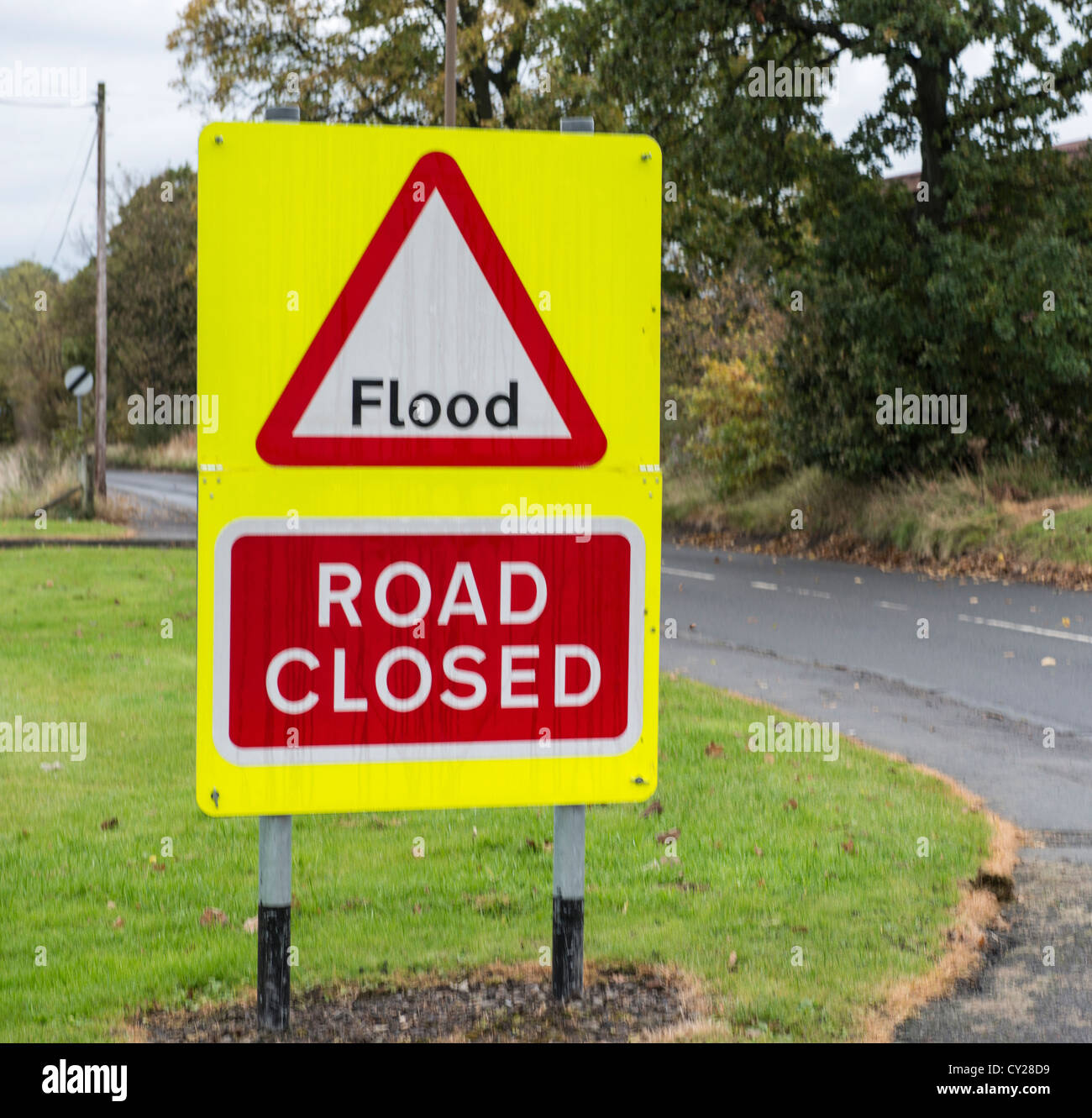 Flood sign hi-res stock photography and images - Alamy