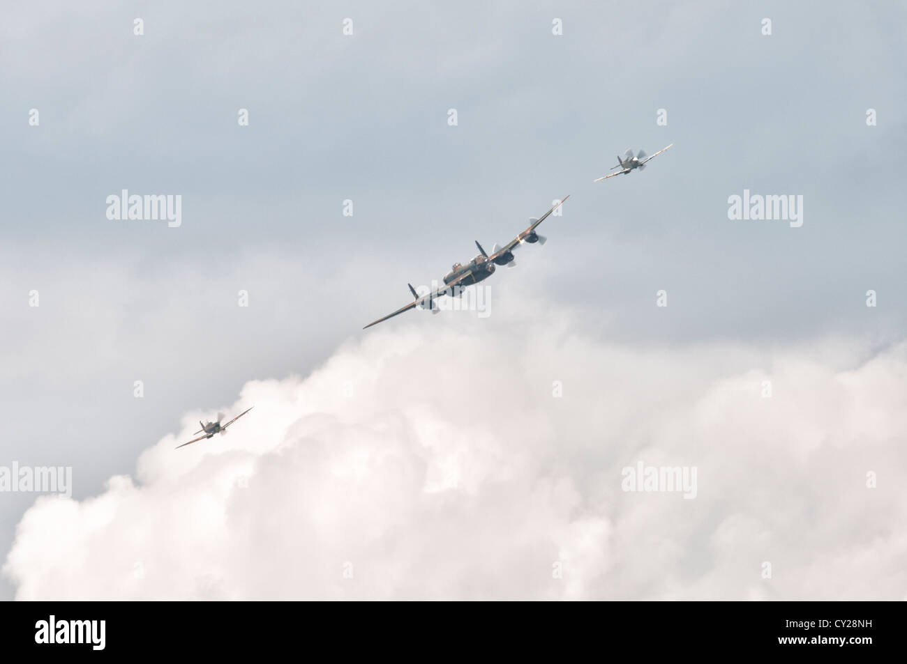 The iconic Avro Lancaster PA474 of the British Battle of Britain ...