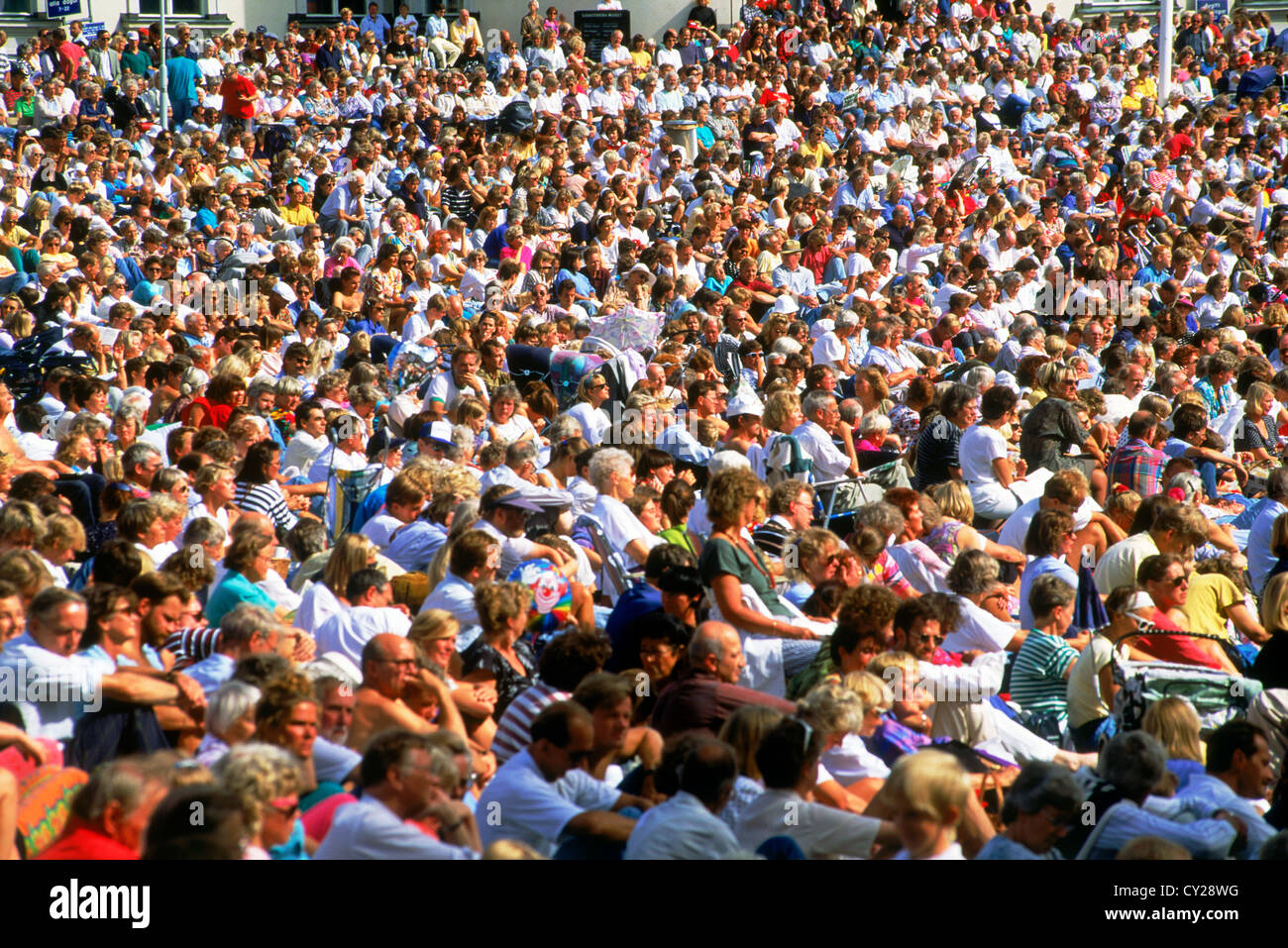 Group Of People Outside