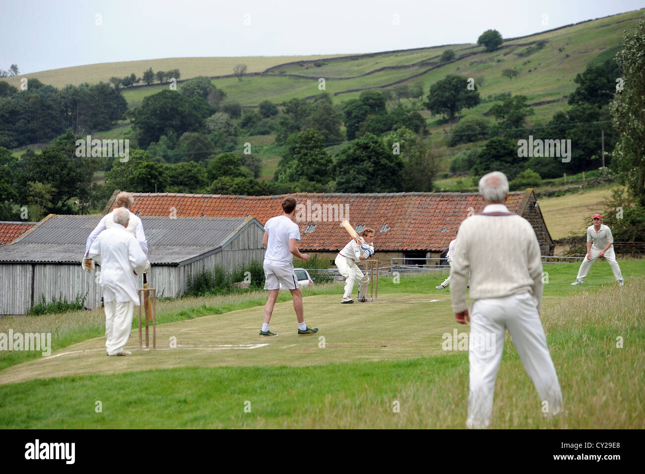 Yorkshire cricket hi-res stock photography and images - Alamy