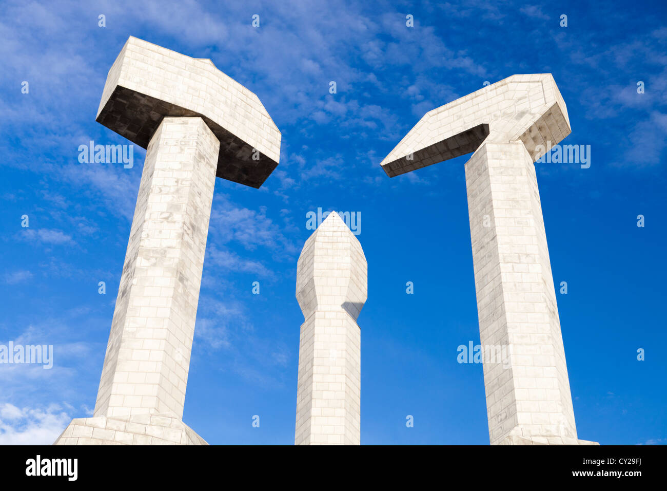 Party foundation monument pyongyang north hi-res stock photography and ...