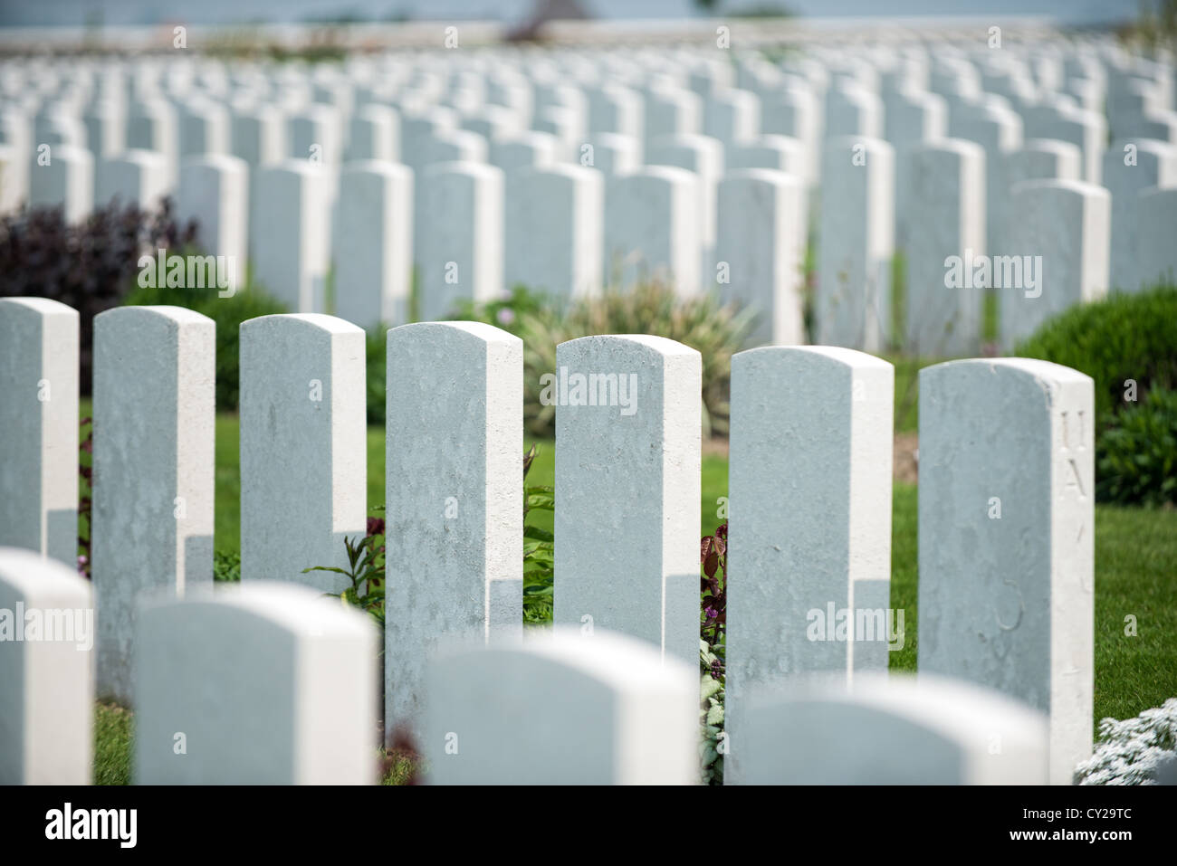 Tyne Cot military cemetery Passchendael Stock Photo - Alamy
