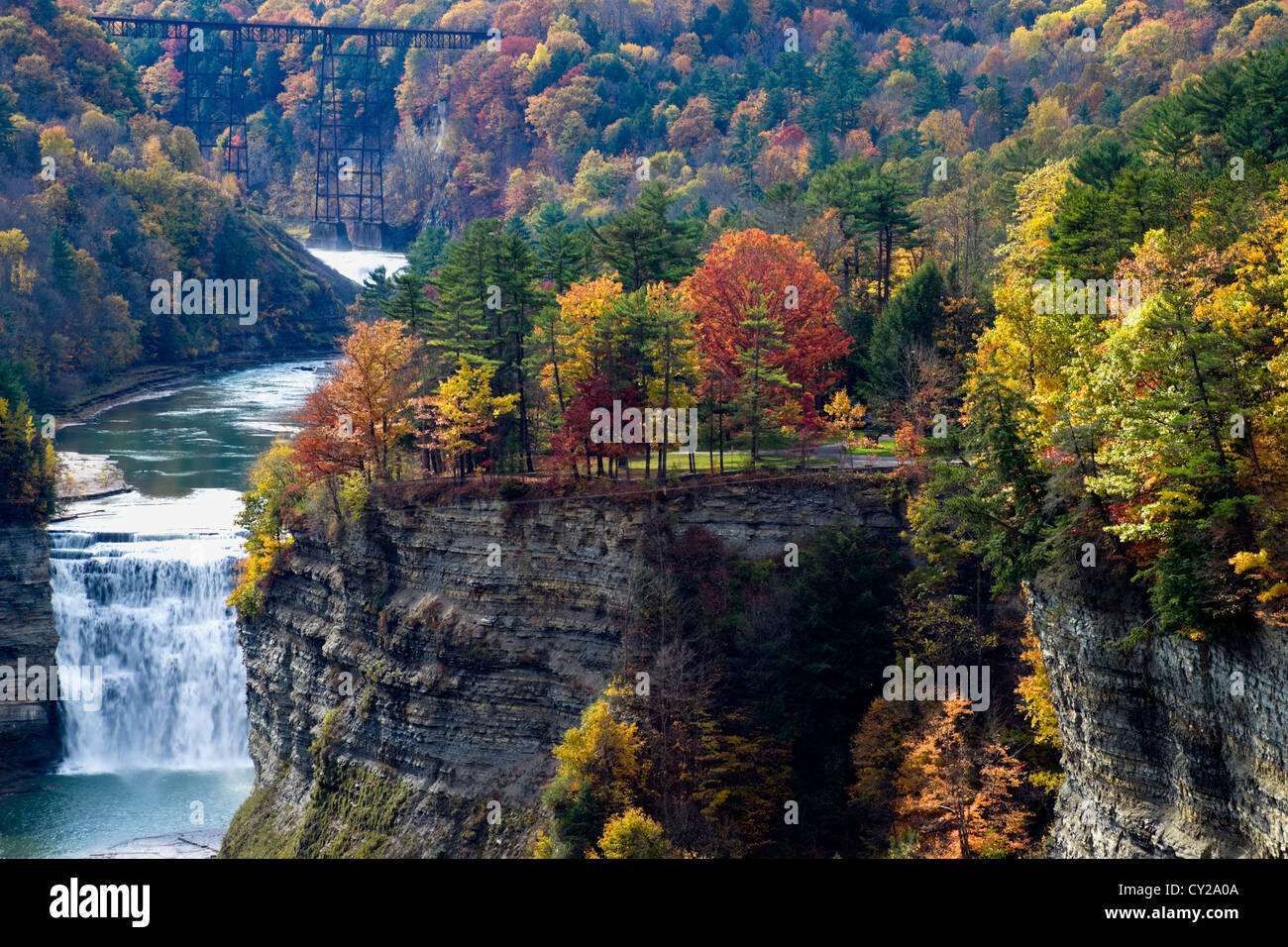 Letchworth state park hi-res stock photography and images - Alamy