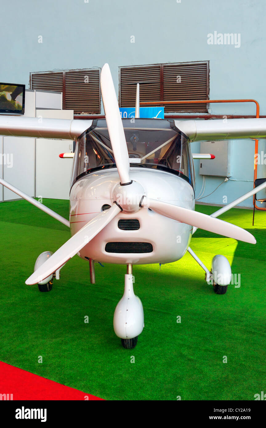 Light airplane K-10 Swift Stock Photo - Alamy