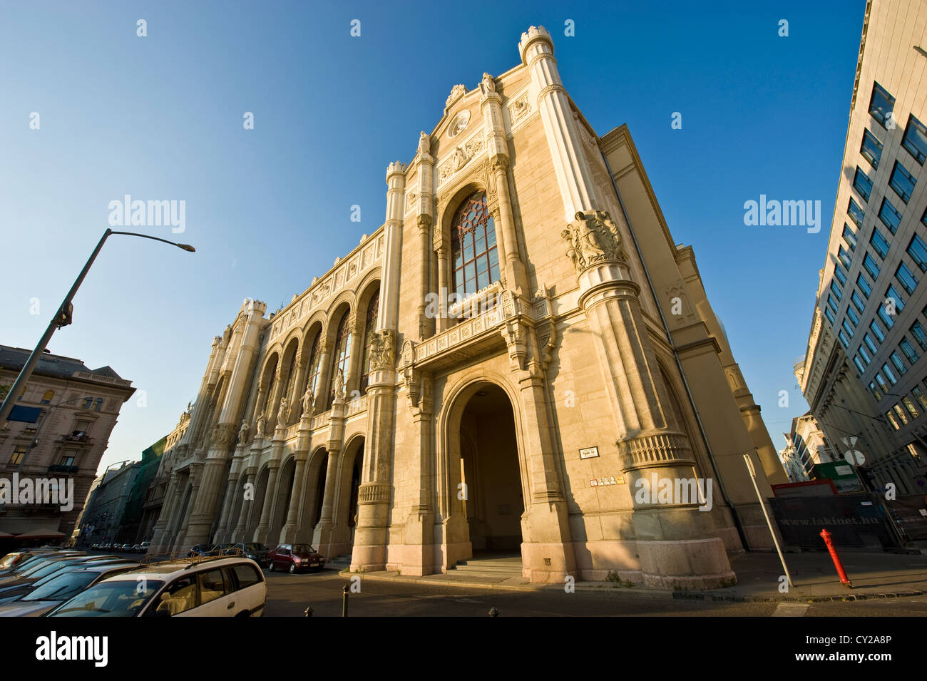 Budapest, Hungary. Vigado Concert Hall Stock Photo - Alamy