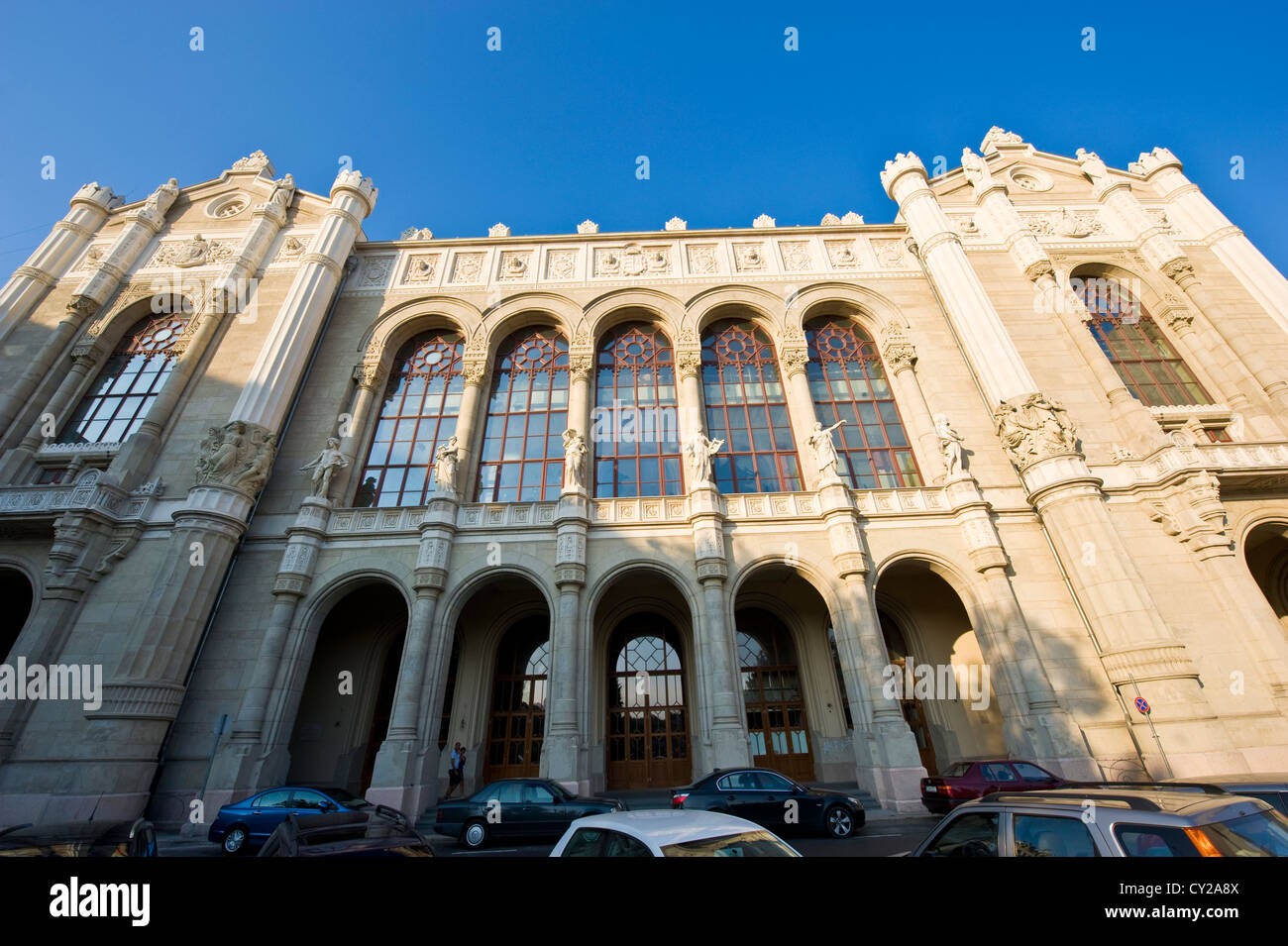 Budapest, Hungary. Vigado Concert Hall Stock Photo - Alamy