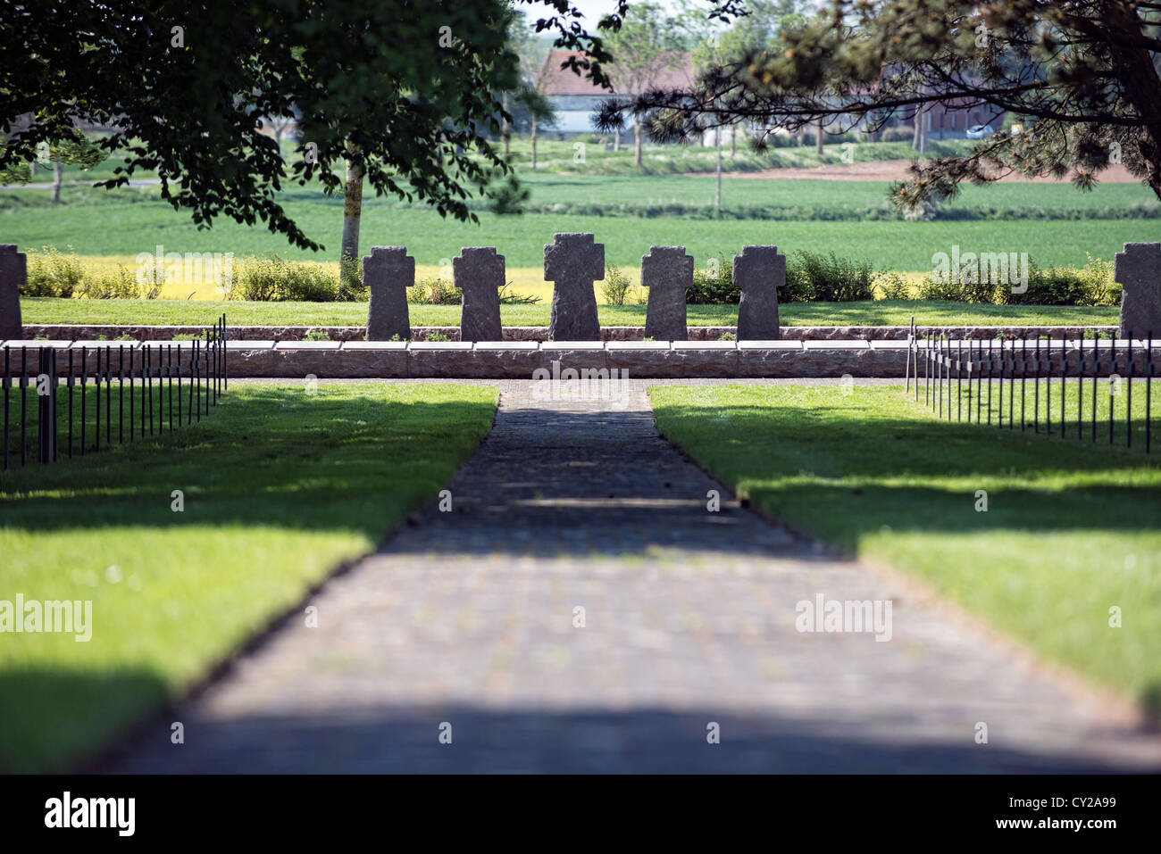 German ww1 military cemetery hi-res stock photography and images - Alamy