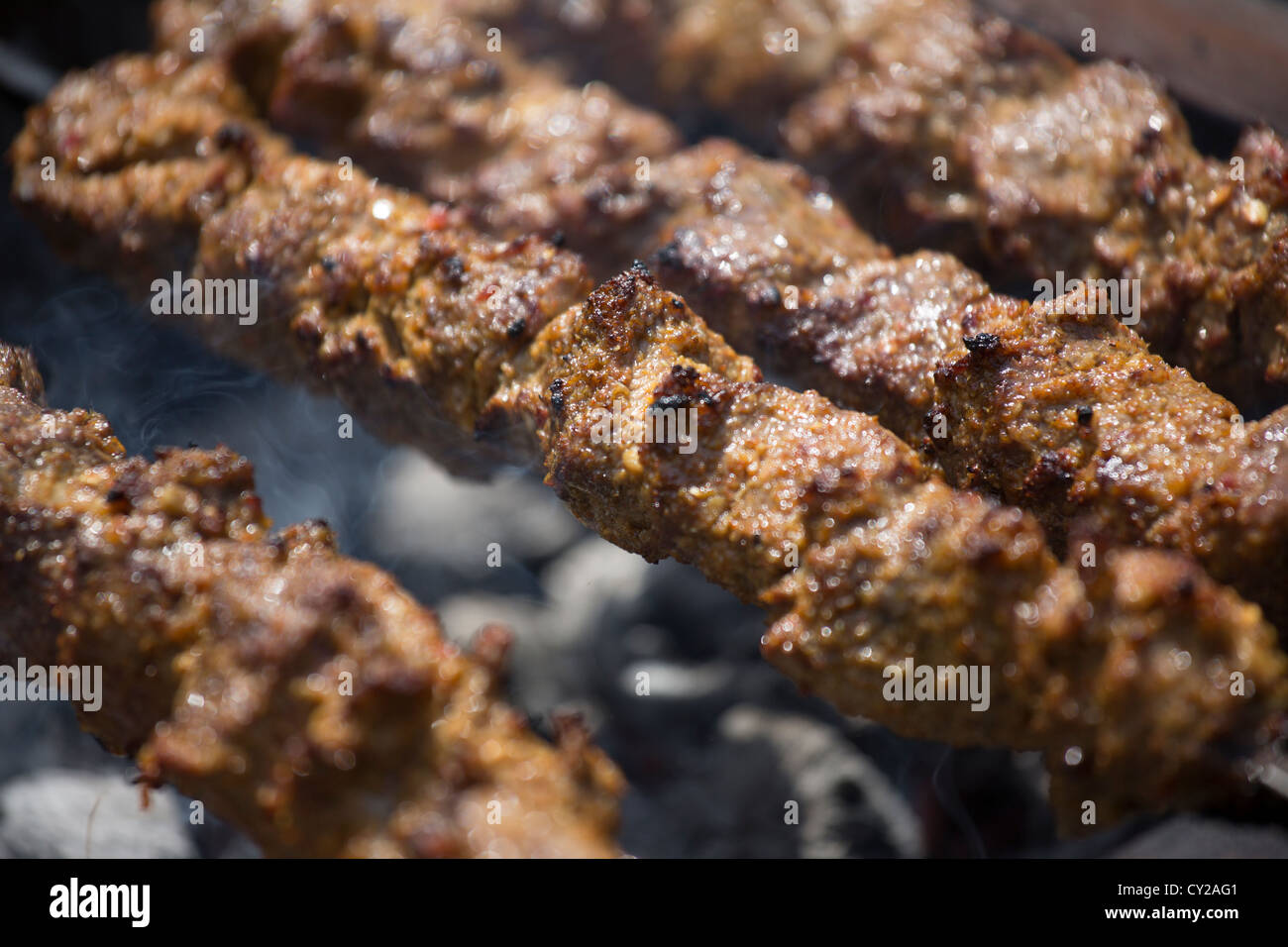 Grilling meat at a restaurant in Islamabad, Pakistan Stock Photo - Alamy