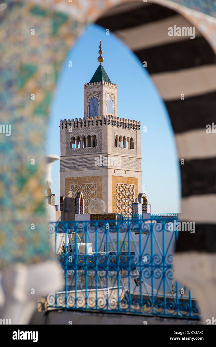 Zaytouna great mosque tunis medina hi-res stock photography and images ...