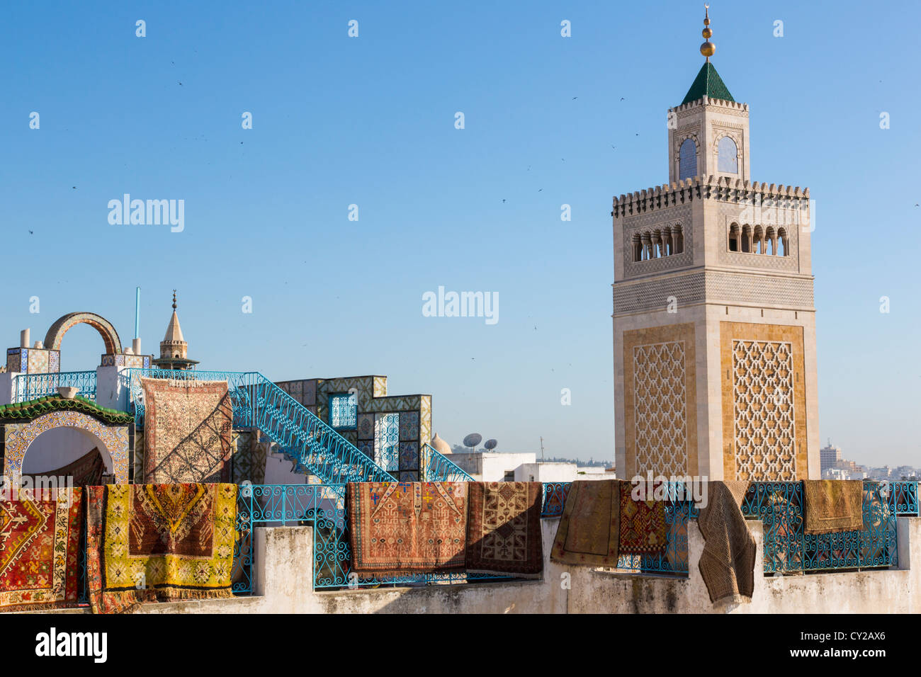 Zaytouna great mosque tunis medina hi-res stock photography and images ...