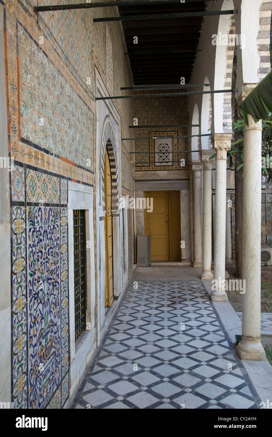 Dar Othman, historic Ottoman Palace in the Tunis Medina, Tunis, Tunisia ...
