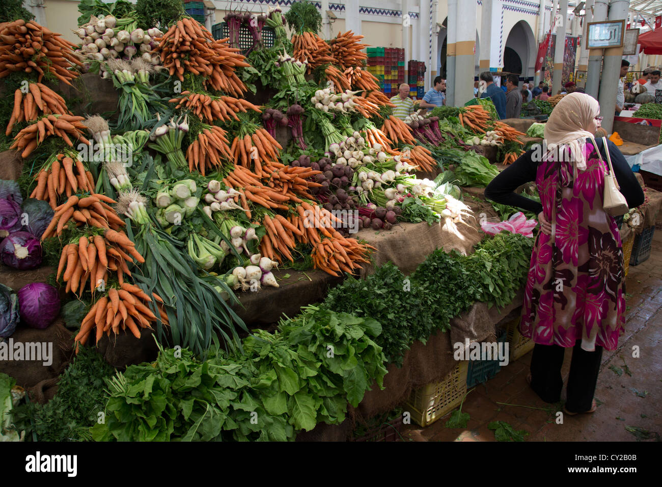 Fruit vegetable market tunis tunisia hi-res stock photography and ...