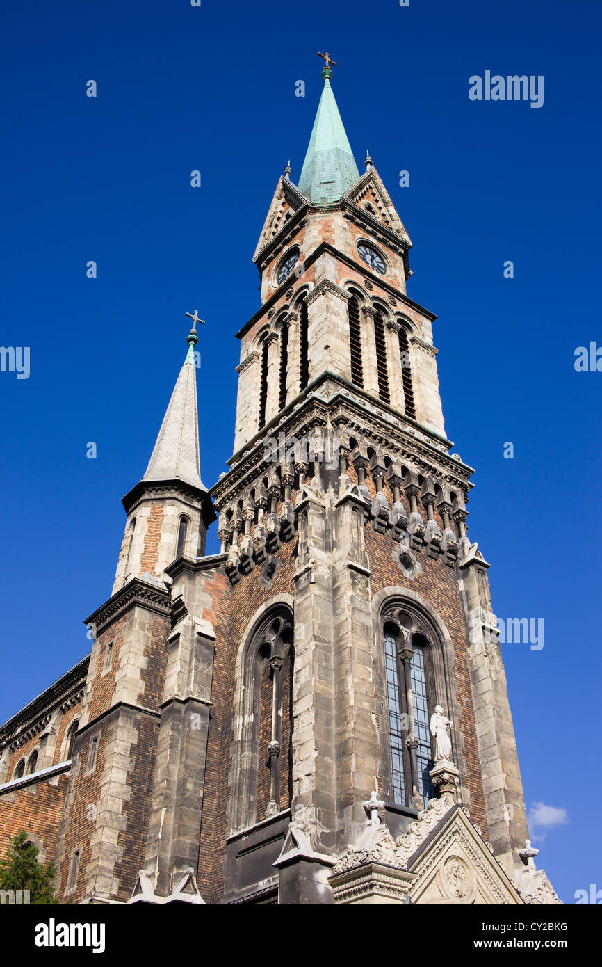 Budapest church tower hi-res stock photography and images - Alamy