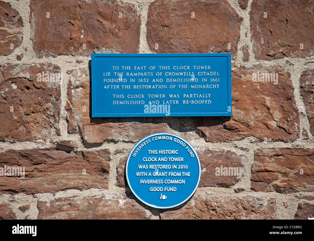 The Highland capital's historic working mid 17th century Cromwell Clock ...