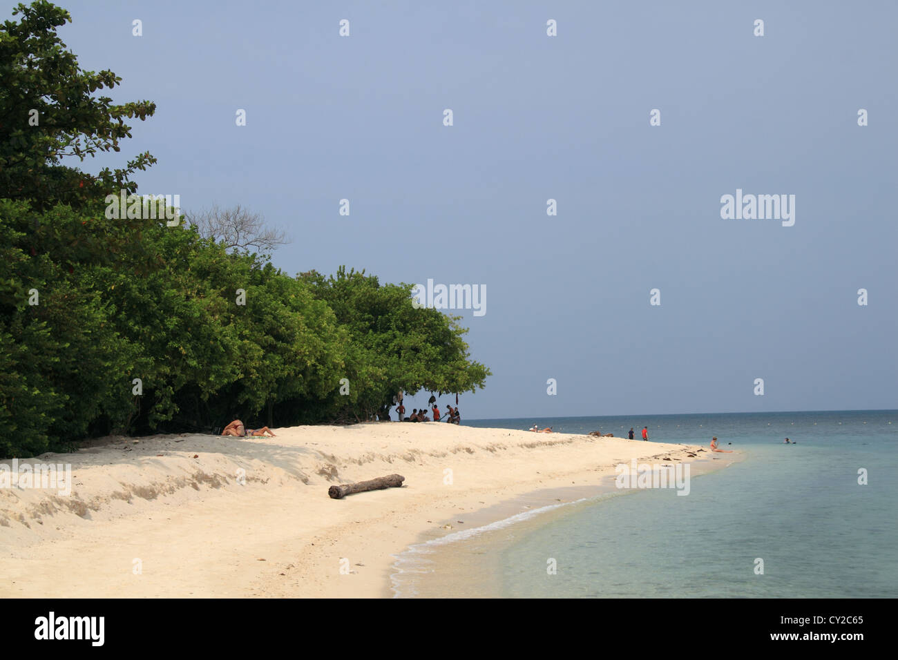 Beach on Selingan Island, Turtle Islands Park, Sulu Sea, Sandakan ...