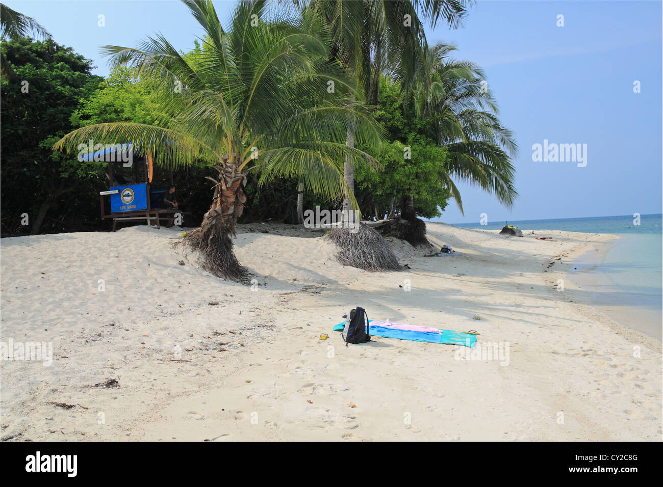 Beach on Selingan Island, Turtle Islands Park, Sulu Sea, Sandakan ...