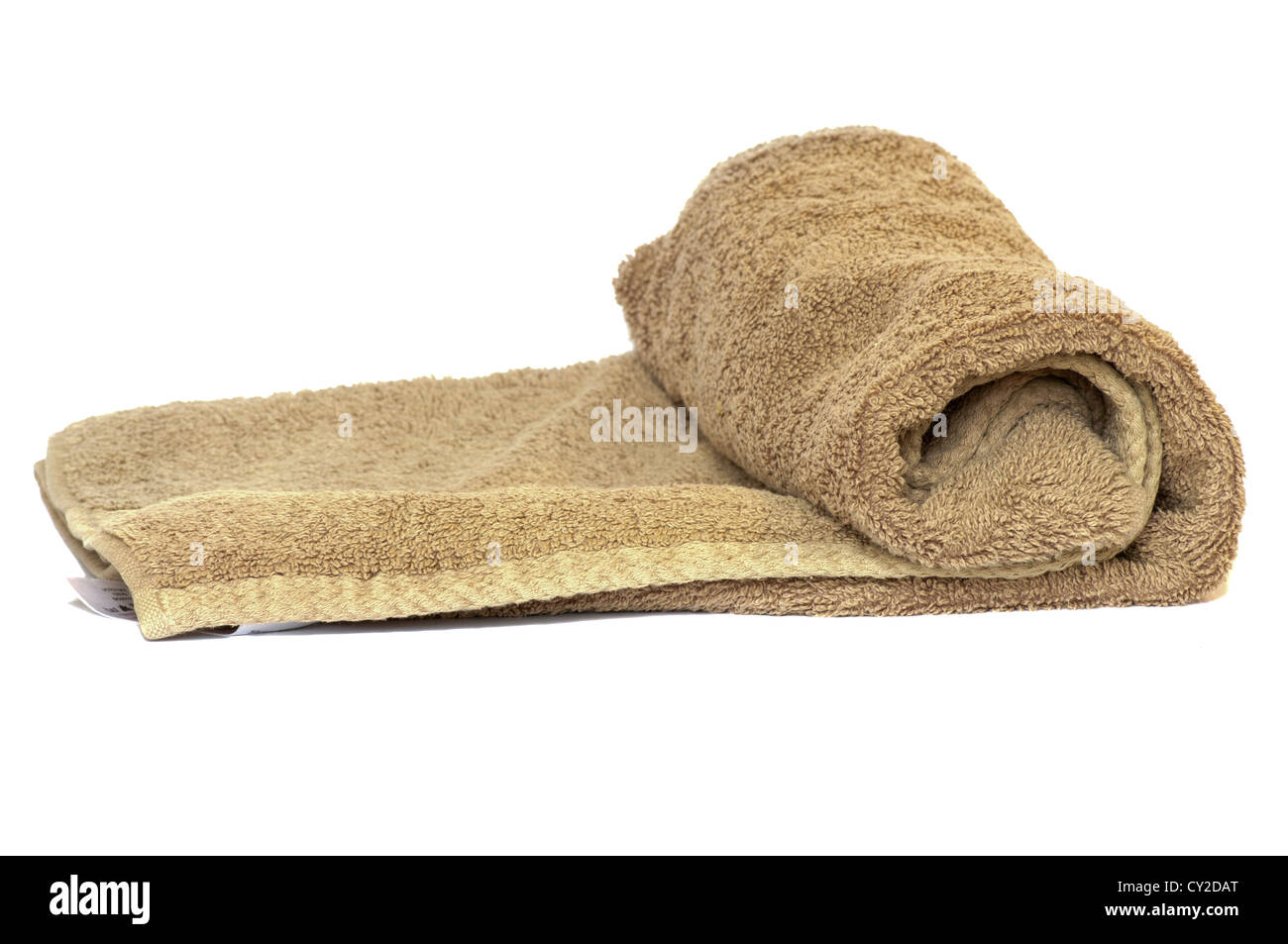 A Rolled Up Towel Stock Photo - Alamy