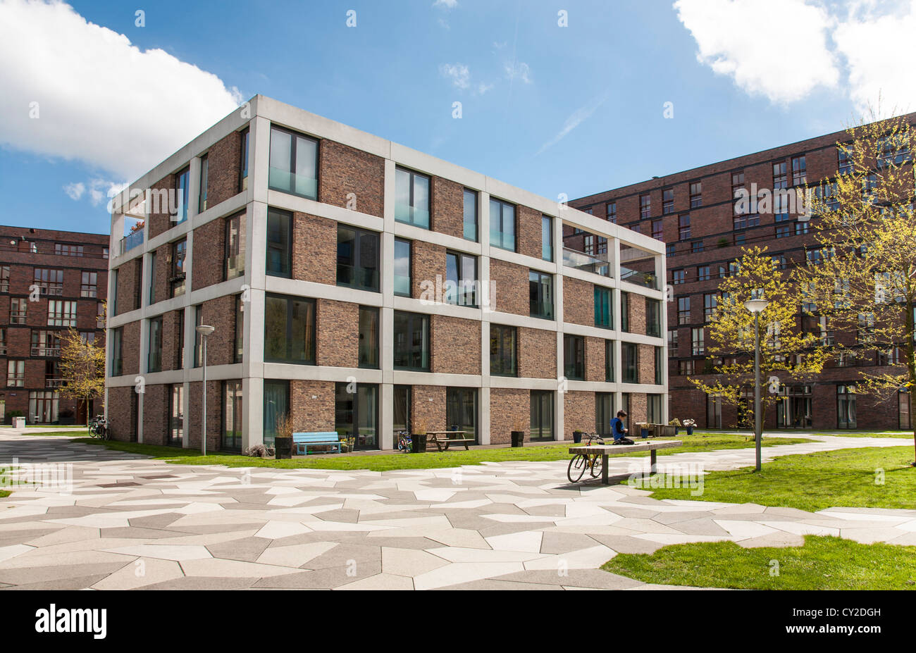 Contemporary housing, Amsterdam, Netherlands Stock Photo - Alamy