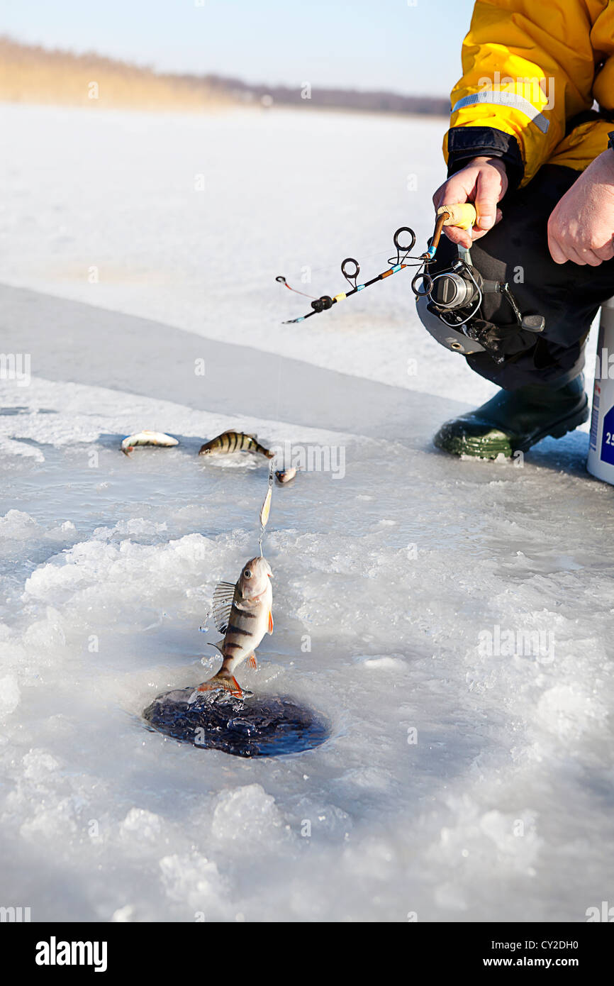 Ice Fishing Hole High Resolution Stock Photography and Images - Alamy