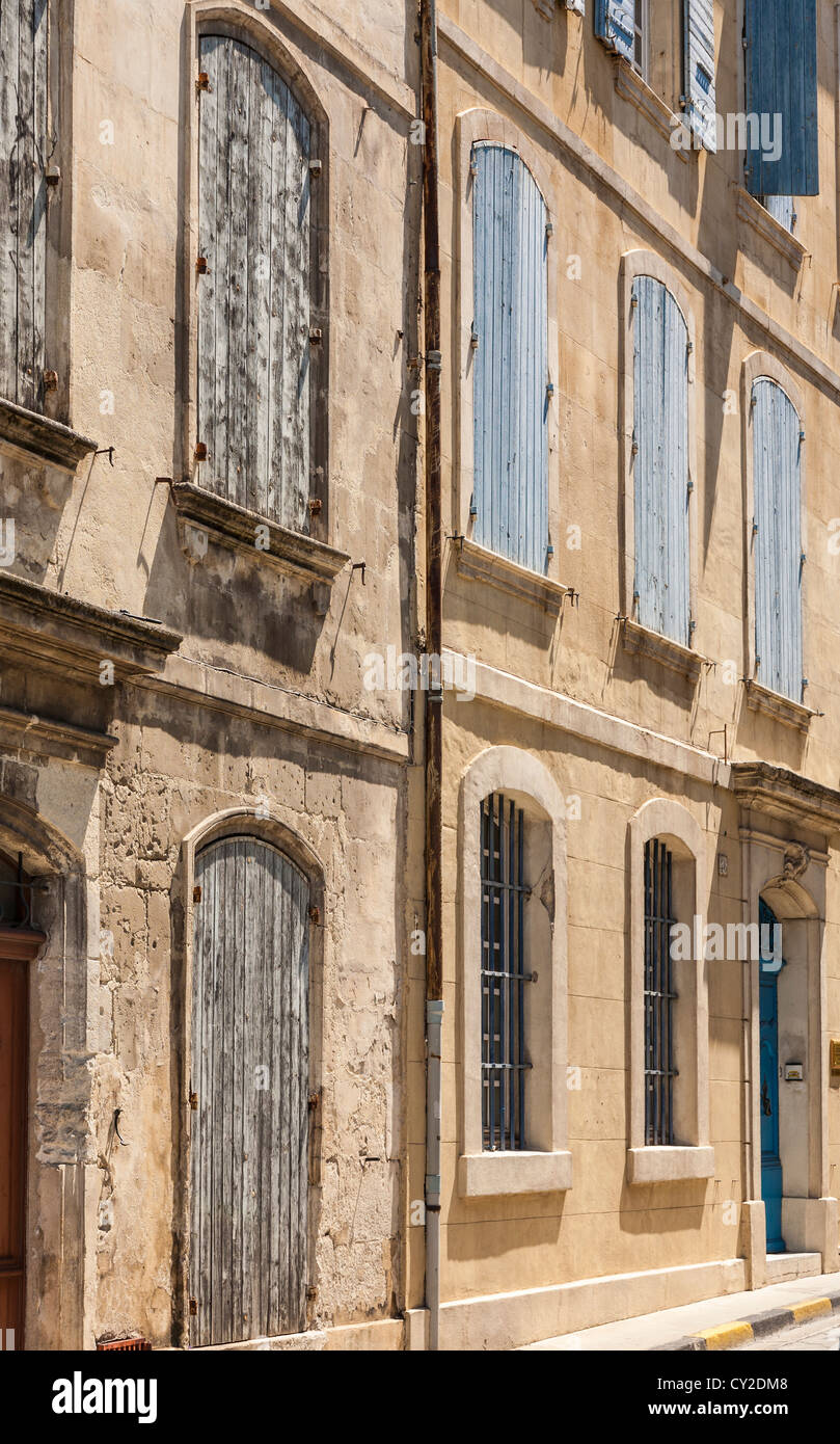 Buildings in Arles, South of France Stock Photo - Alamy