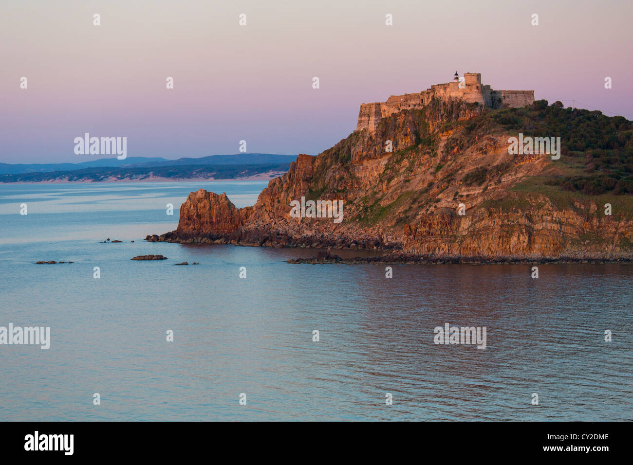 Genoese Castle in Tabarka Tunisia Stock Photo - Alamy