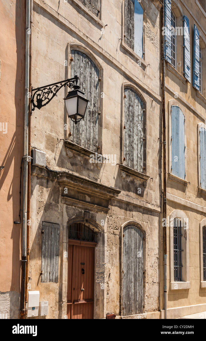 Buildings in Arles, South of France Stock Photo - Alamy