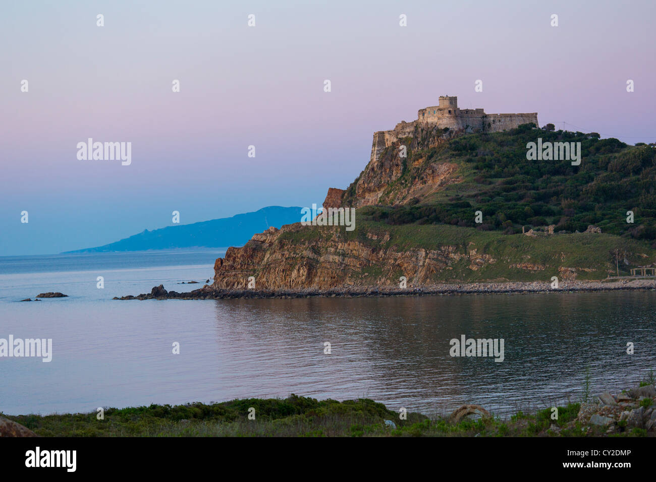 Genoese Castle in Tabarka Tunisia Stock Photo - Alamy