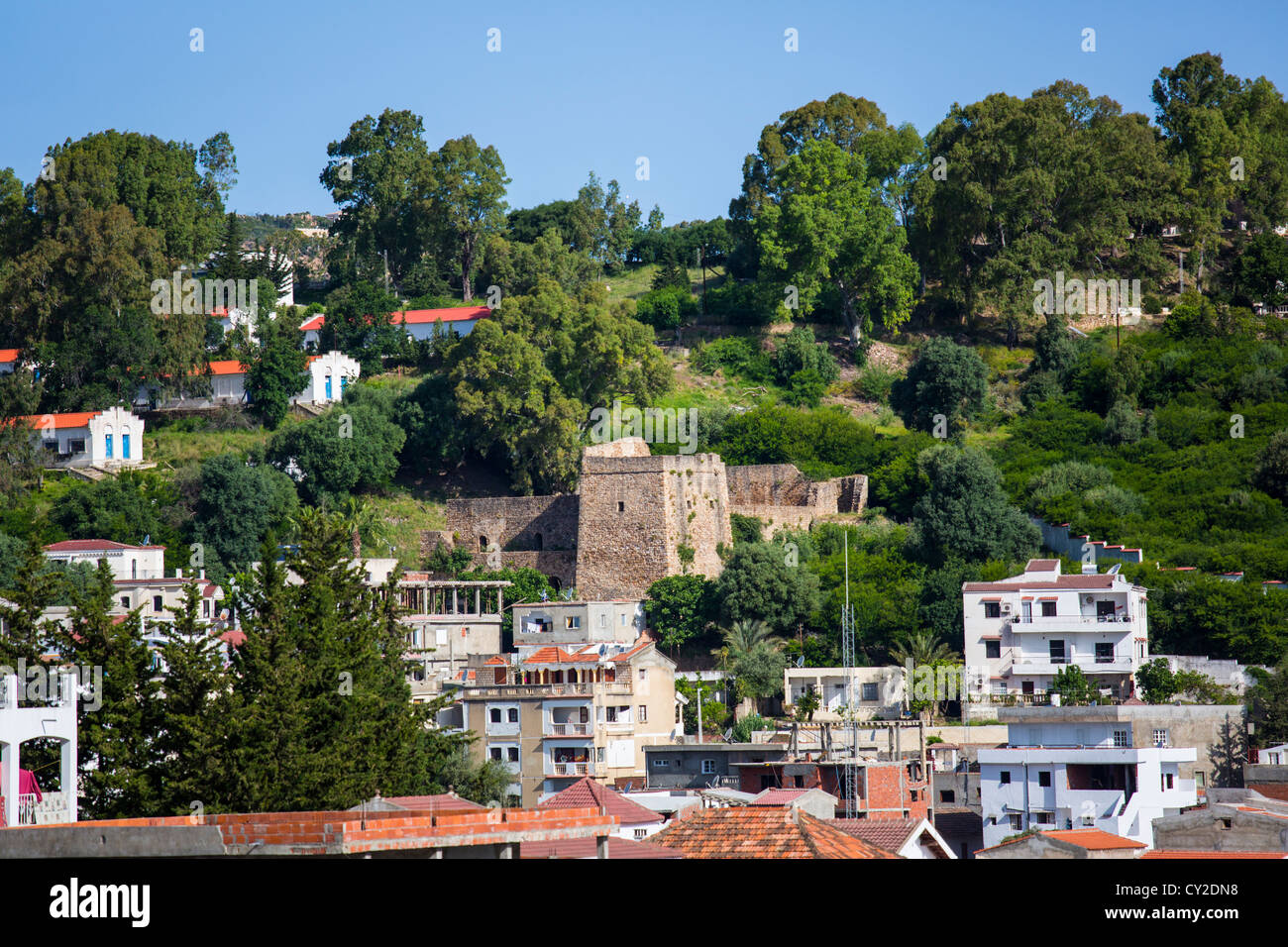 Roman fort in Tabarka Tunisia Stock Photo - Alamy